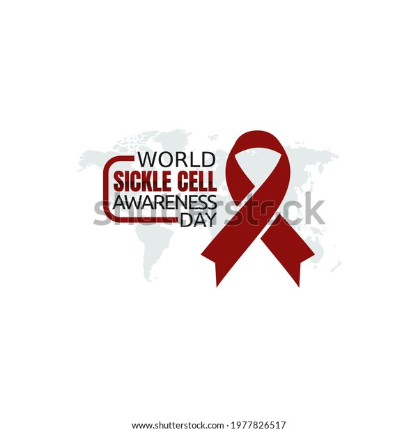 Vector Graphic World Sickle Cell Awareness Stock Vector (Royalty Free ...