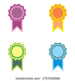 Vector Graphics Colorful Rosette Stock Vector (Royalty Free) 1757634068 ...