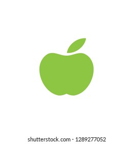 Vector Green Apple Icon Vector Apple Stock Vector (Royalty Free ...