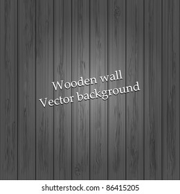 Vector Grey Wood Background Your Design Stock Vector (Royalty Free ...