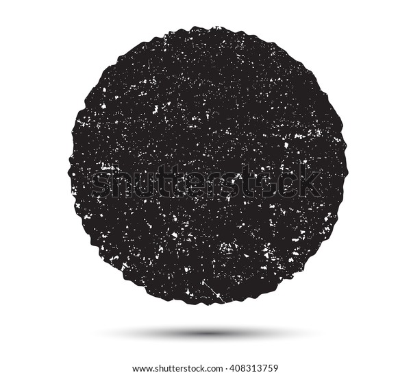 Vector Grunge Circlegrunge Stampgrunge Round Shape Stock Vector ...