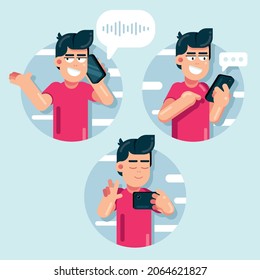 628 Cool dude phone Images, Stock Photos & Vectors | Shutterstock