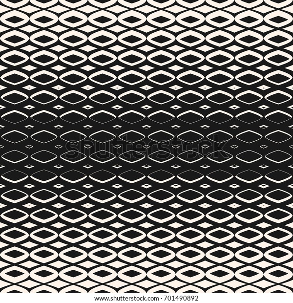 Vector Halftone Geometric Seamless Pattern Smooth Stock Vector (Royalty ...