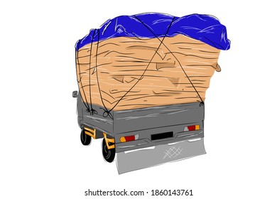 84 Overloaded Truck Stock Vectors, Images & Vector Art | Shutterstock