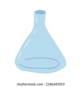 Vector Hand Drawn Glass Beaker Illustration Stock Vector (Royalty Free ...