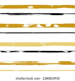 Vector Hand Drawn Paint Stripe Seamless Stock Vector (Royalty Free ...