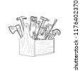 Toolbox Drawing Royalty-Free Images, Stock Photos & Pictures | Shutterstock