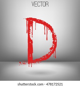 416 Horror Letter D Images, Stock Photos & Vectors | Shutterstock