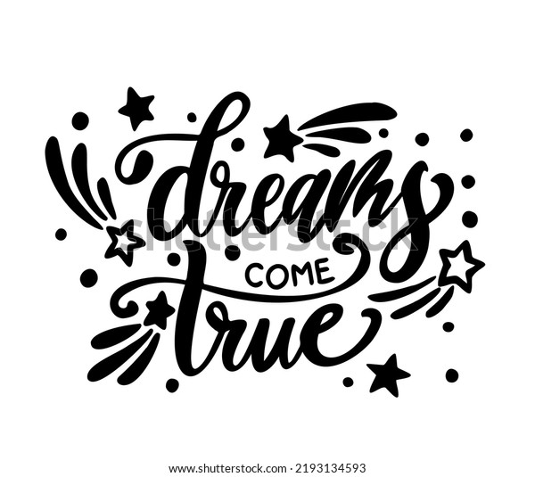 Vector Hand Written Illustration Stars Dots Stock Vector (Royalty Free ...