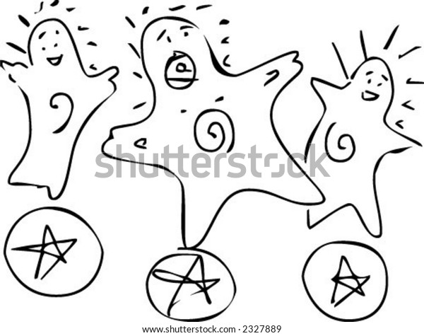 Vector Handmade Line Drawing Stock Vector (Royalty Free) 2327889 ...