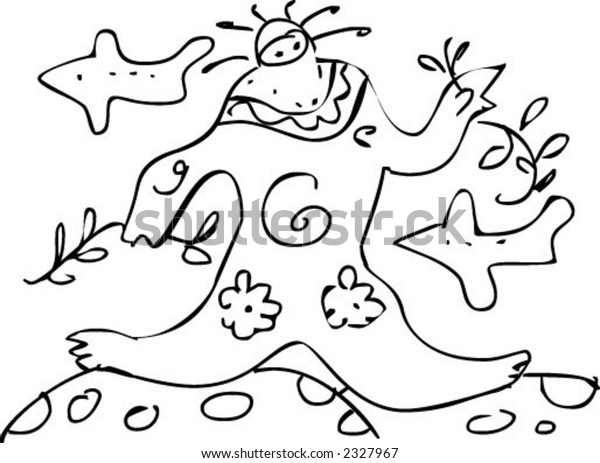 Vector Handmade Line Drawing Stock Vector (Royalty Free) 2327967 ...
