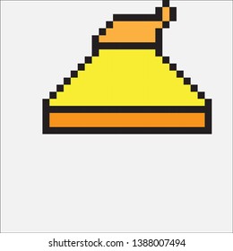 Vector Hat Pixel Art Color Stock Vector (Royalty Free) 1388007494 ...