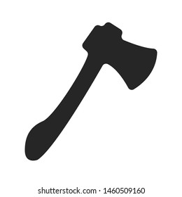 Vector Hatchet On White Background Hatchet Stock Vector (Royalty Free ...