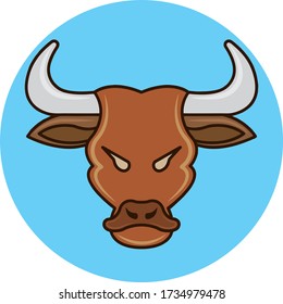 Vector High Quality Animated Cow Head: เวกเตอร์สต็อก (ปลอดค่าลิขสิทธิ์ ...