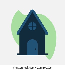Vector Home Look Front Cartoon Stock Vector (Royalty Free) 2158890105 ...