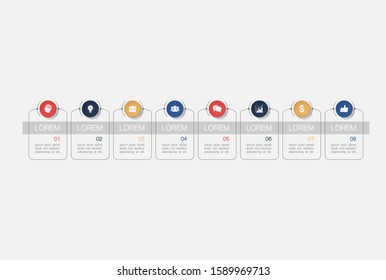 Five Options Comparison Slide Template Stock Vector (Royalty Free ...