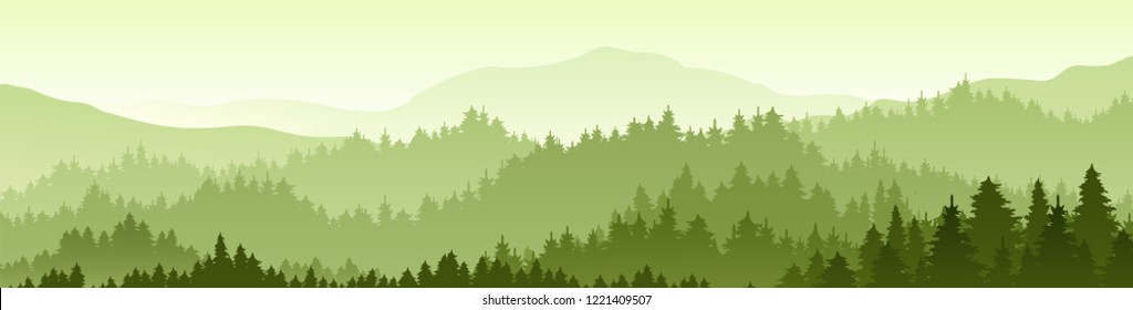 Layers of forest Images, Stock Photos & Vectors | Shutterstock