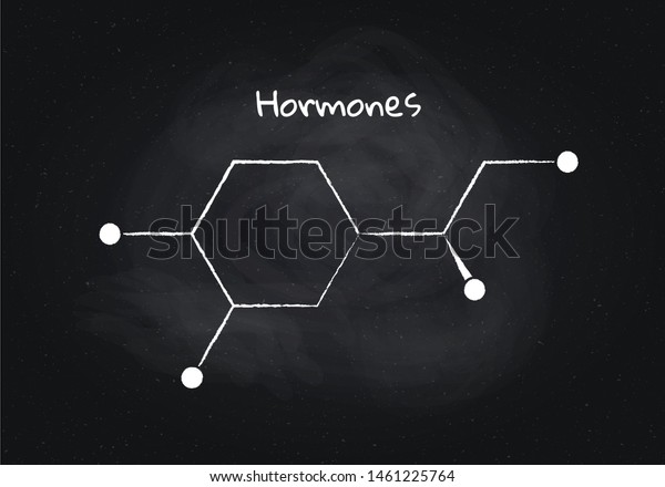 Vector Hormones Logo Banner Illustration Abstract Stock Vector (Royalty ...