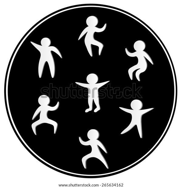 Vector Human Symbols Stock Vector (Royalty Free) 265634162 | Shutterstock
