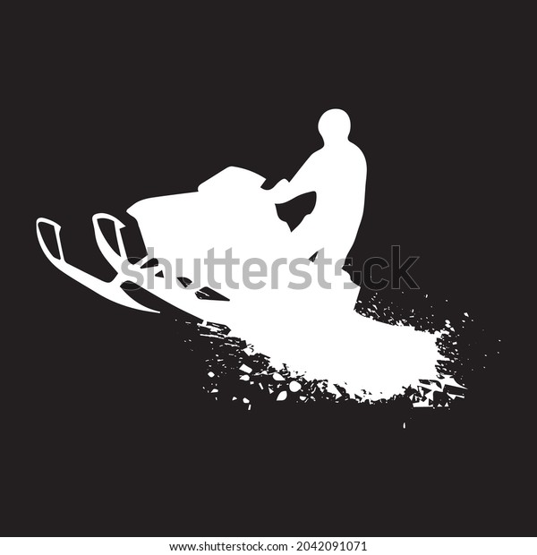 Vector Ice Road Vehicle White Background Stock Vector (Royalty Free ...