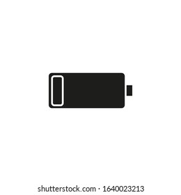Vector Icon Battery Depleted Symbol On Stock Vector (Royalty Free ...