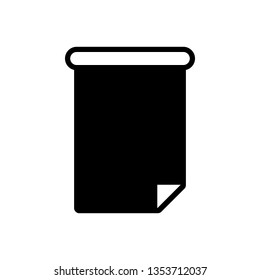 Vector Icon Blank Page Stock Vector (Royalty Free) 1353712037 ...