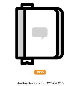 Small Handbook Vector Icon Illustration Isolated Stock Vector (Royalty ...