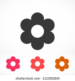 Flower Icon Vector Design Template Stock Vector (Royalty Free) 1439781893