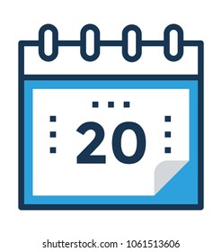 2023 Calendar Icon Vector Stock Vector (Royalty Free) 1320329261