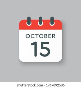 1,163 Calendar 15 october Images, Stock Photos & Vectors | Shutterstock