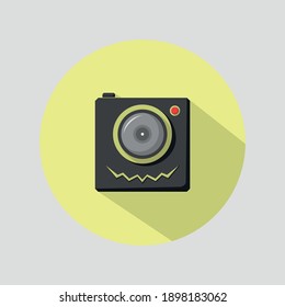 Vector Icon Camera Monster Camera Illustration Stock Vector (Royalty ...
