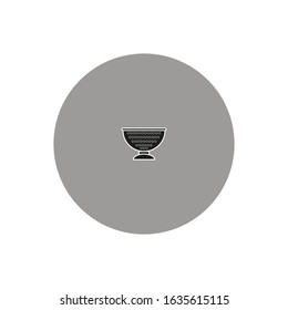 Vector Icon Drain Cooking Food On Stock Vector (Royalty Free ...