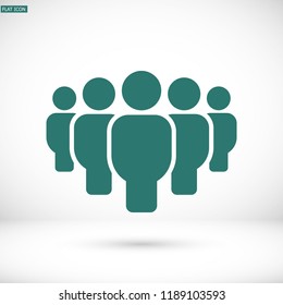 Vector Icon Group People 10 Eps Stock Vector (Royalty Free) 1189103593 ...