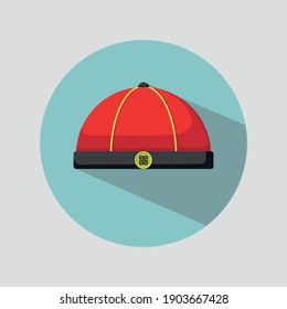 Vector Icon Hat Chinese Stock Vector (Royalty Free) 1903667428 ...