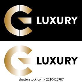 Vector Icon Letter G Luxury Premium Stock Vector (Royalty Free ...