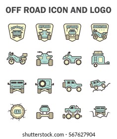 Offroad Vehicle Icon Logo Vector Design 库存矢量图（免版税）428541748 | Shutterstock