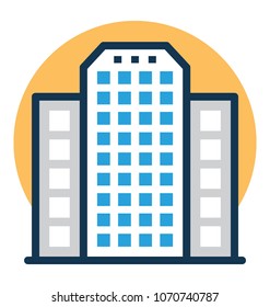 Vector Icon Office Blocks Stock Vector (Royalty Free) 1070740787 ...
