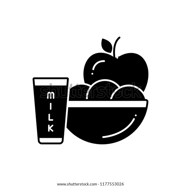 Vector Icon Patient Food Stock Vector (Royalty Free) 1177553026 ...