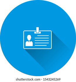 Vector Icon Person Card Customer Card Stock Vector (Royalty Free ...
