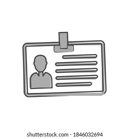 Vector Icon Person Card Customer Card: เวกเตอร์สต็อก (ปลอดค่าลิขสิทธิ์ ...