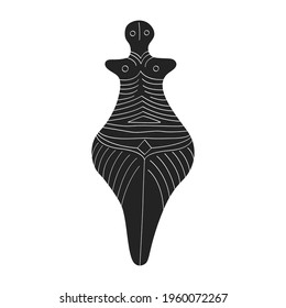 Vector Icon Ritual Anthropomorphic Symbol Culture Stock Vector (Royalty ...