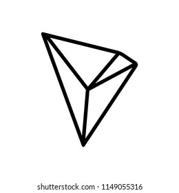 Vector Icon Tron Coin Stock Vector (Royalty Free) 1149055316 | Shutterstock