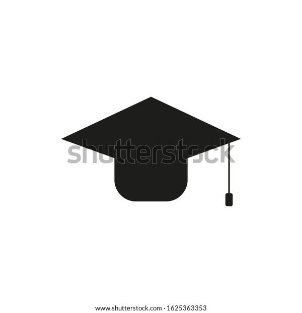 Vector Icon University Graduate Hat Stock Vector (Royalty Free) 1625363353
