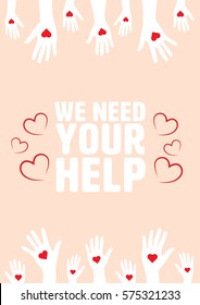 1,750 Your help needed Images, Stock Photos & Vectors | Shutterstock
