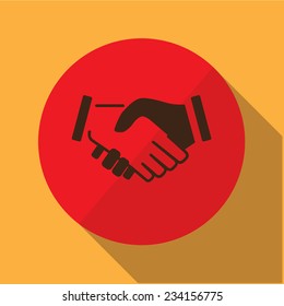 4,255 Hand shake circle Stock Vectors, Images & Vector Art | Shutterstock