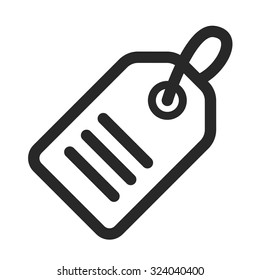 Vector Icons Label Sticker Stock Vector (Royalty Free) 323849690
