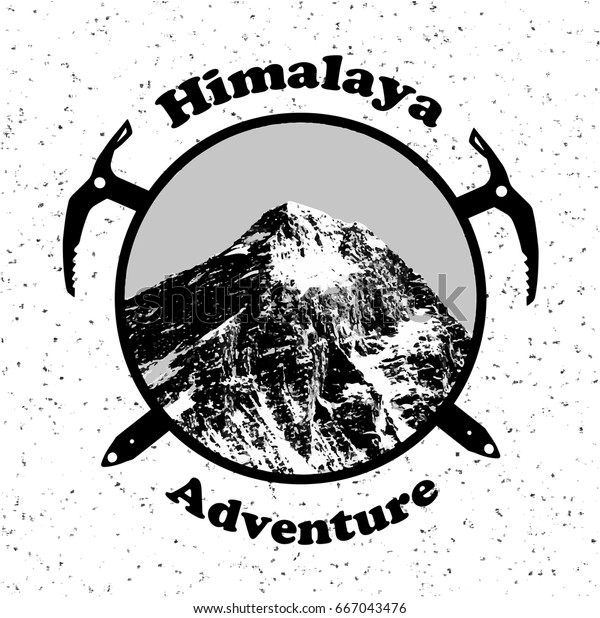 Vector Illustation Logo Mount Everest Himalayas Stock Vector (Royalty ... Vector Illustation Logo Mount Everest Himalayas Stock Vector (Royalty ...