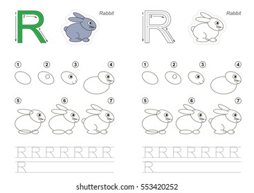 Complete Vector Illustrated Alphabet Kid Games Stock Vector (Royalty ...
