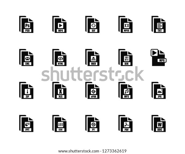 Vector Illustration 20 Icons Editable Pack Stock Vector (Royalty Free ...