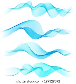 Paper Art Cartoon Abstract Waves Paper Stock Vector (Royalty Free ...